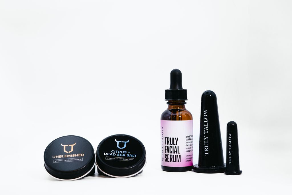 On-the-Go Face Bundle | Skin Care Travel Kit – Truly Tallow